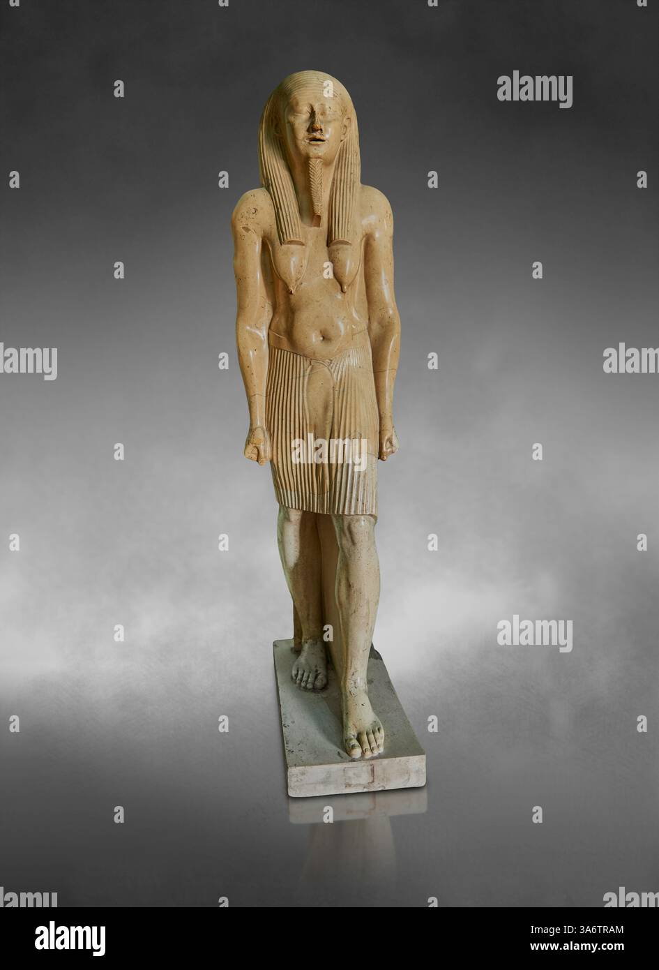 Roman marble statue depicting Hapi the god of the Nile. 1st cent AD ...