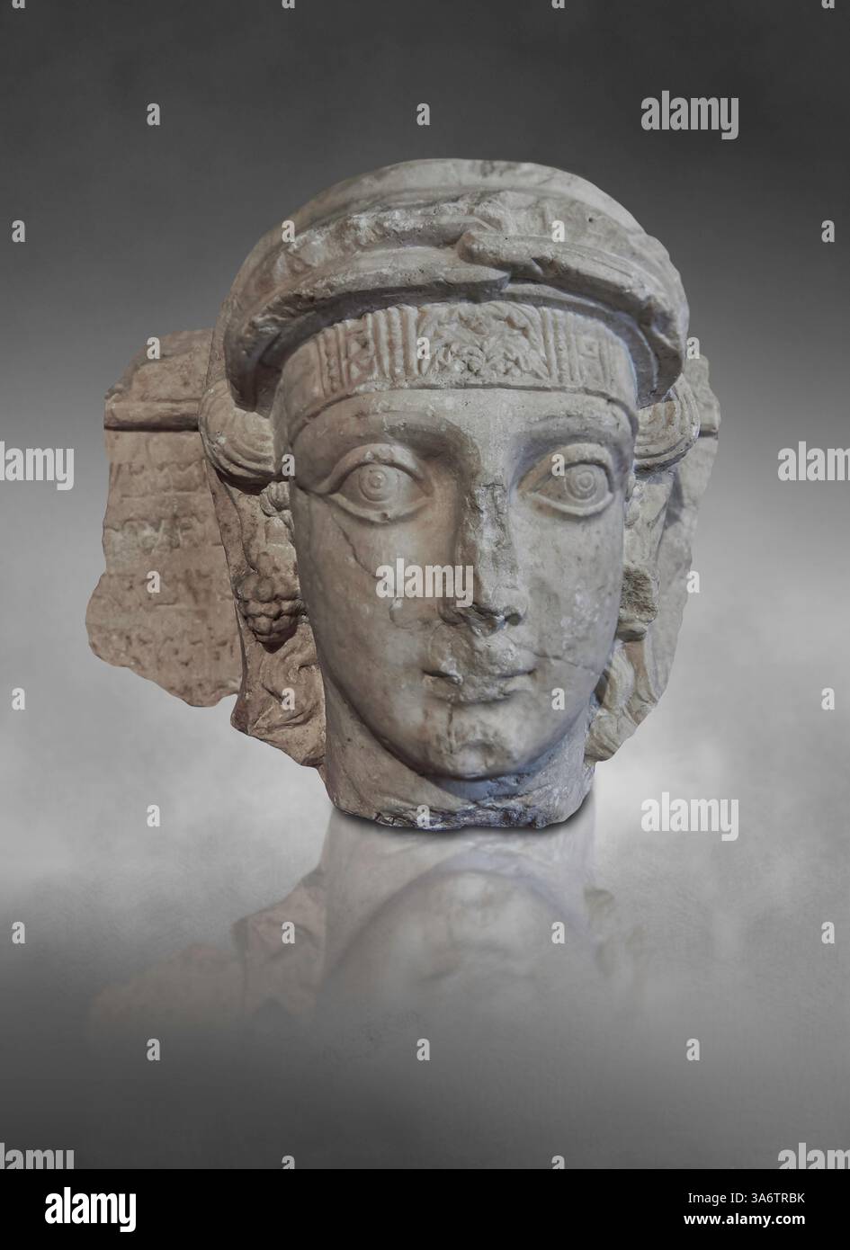 Roman marble limestone funerary portrait sculpture of a Lady from ...