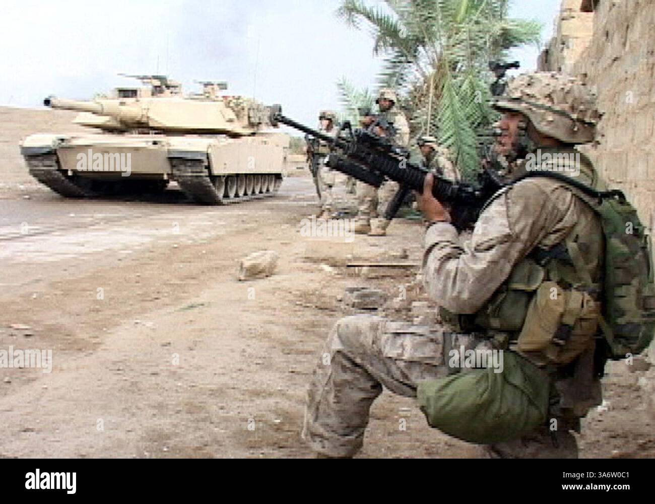 Nov 15, 2004; Fallujah, Iraq; The Marines with 3rd Battalion, 1st ...