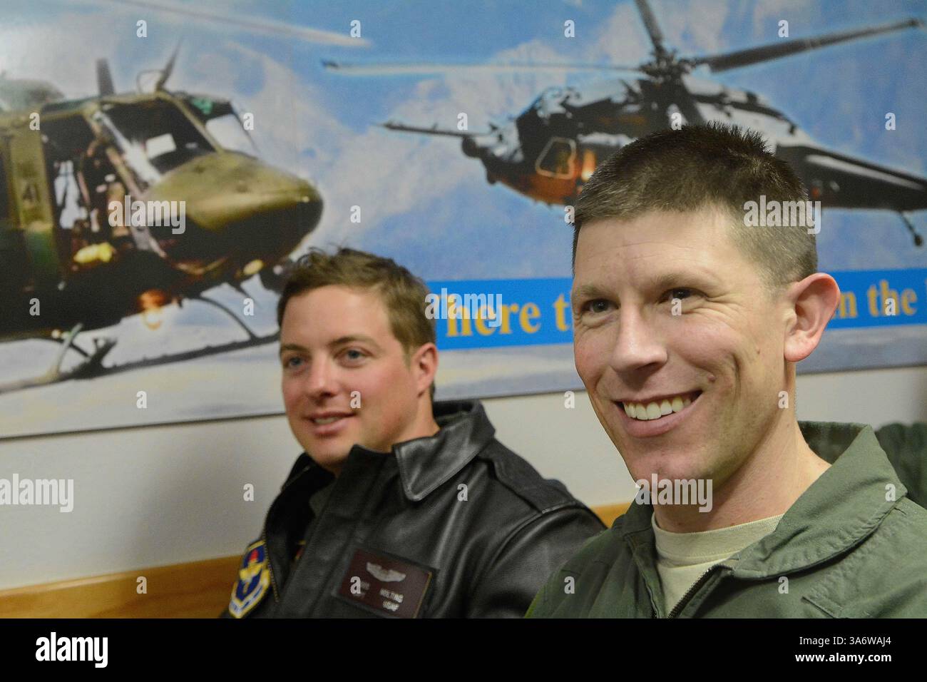Feb. 11, 2015 - U.S. - ASEC -- HH-60G Instructor Pilots Capt. Louis ...