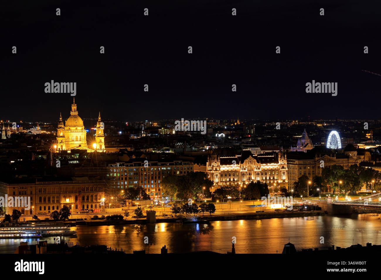 Street view of traditional buildings with beautiful decorations in ...