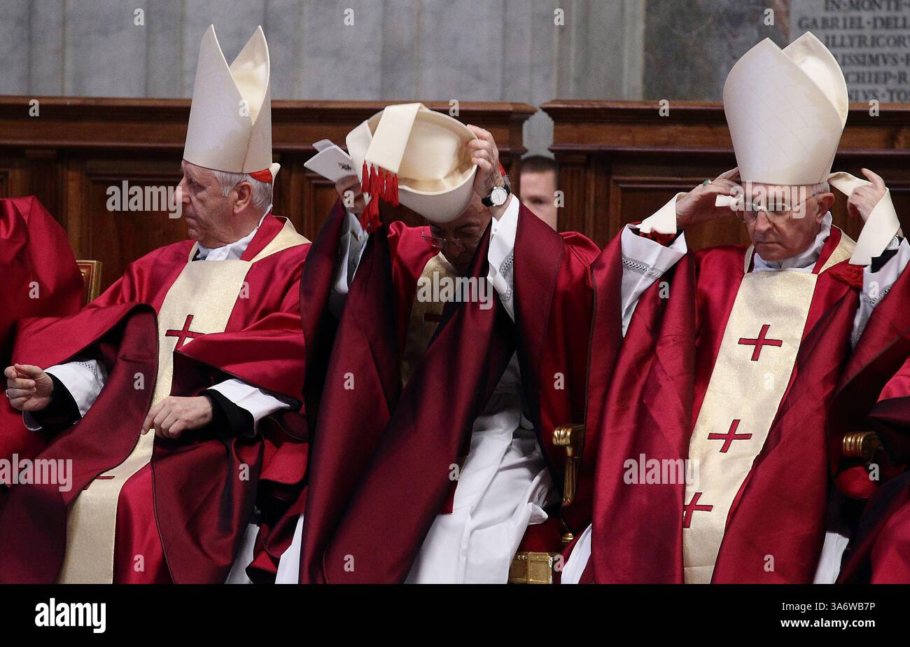 Feb 16, 2015 - Vatican City State (Holy See) - Cardinals during the ...