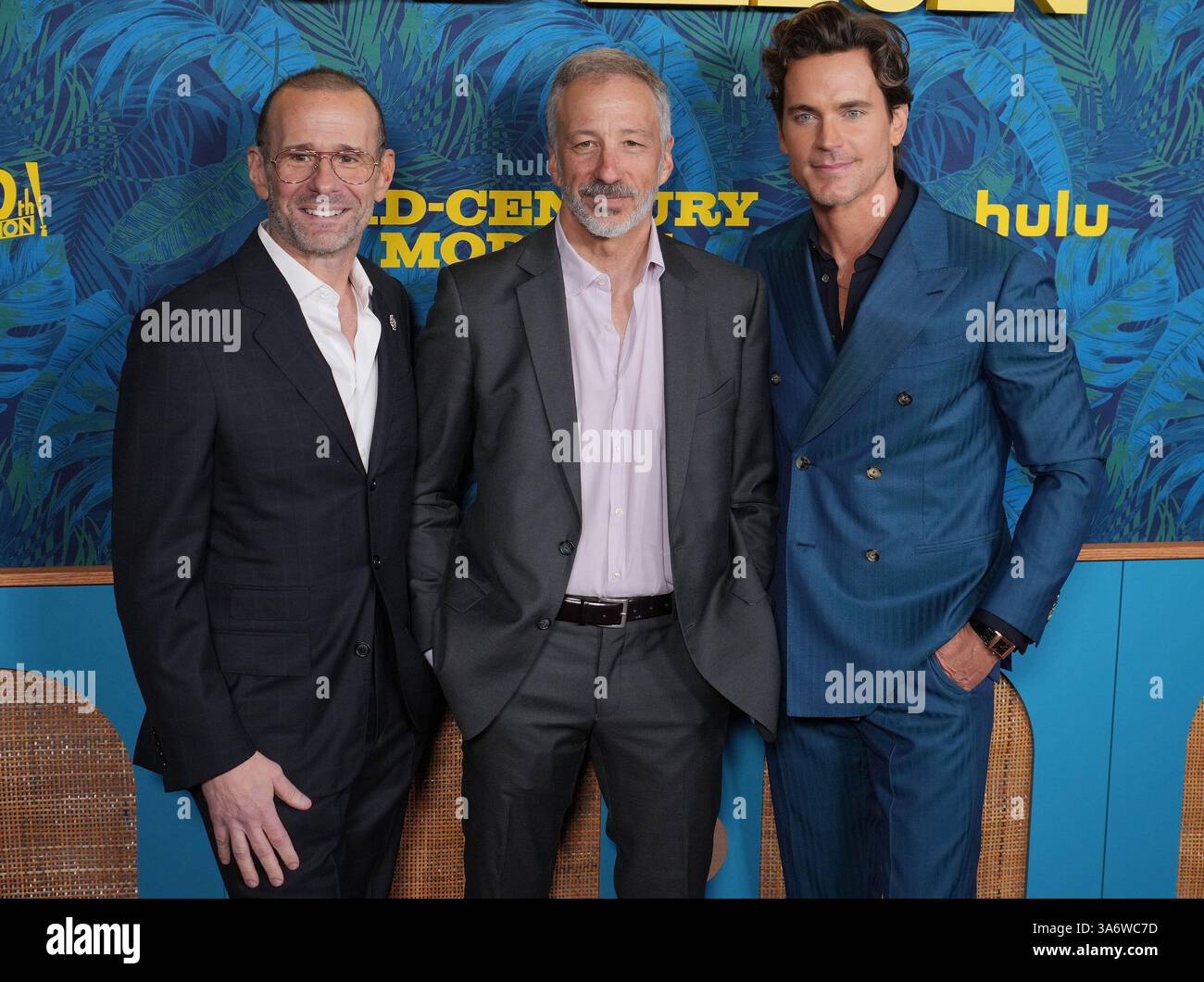 (L-R) Max Mutchnick, David Kohan and Matt Bomer at the Hulu's New ...
