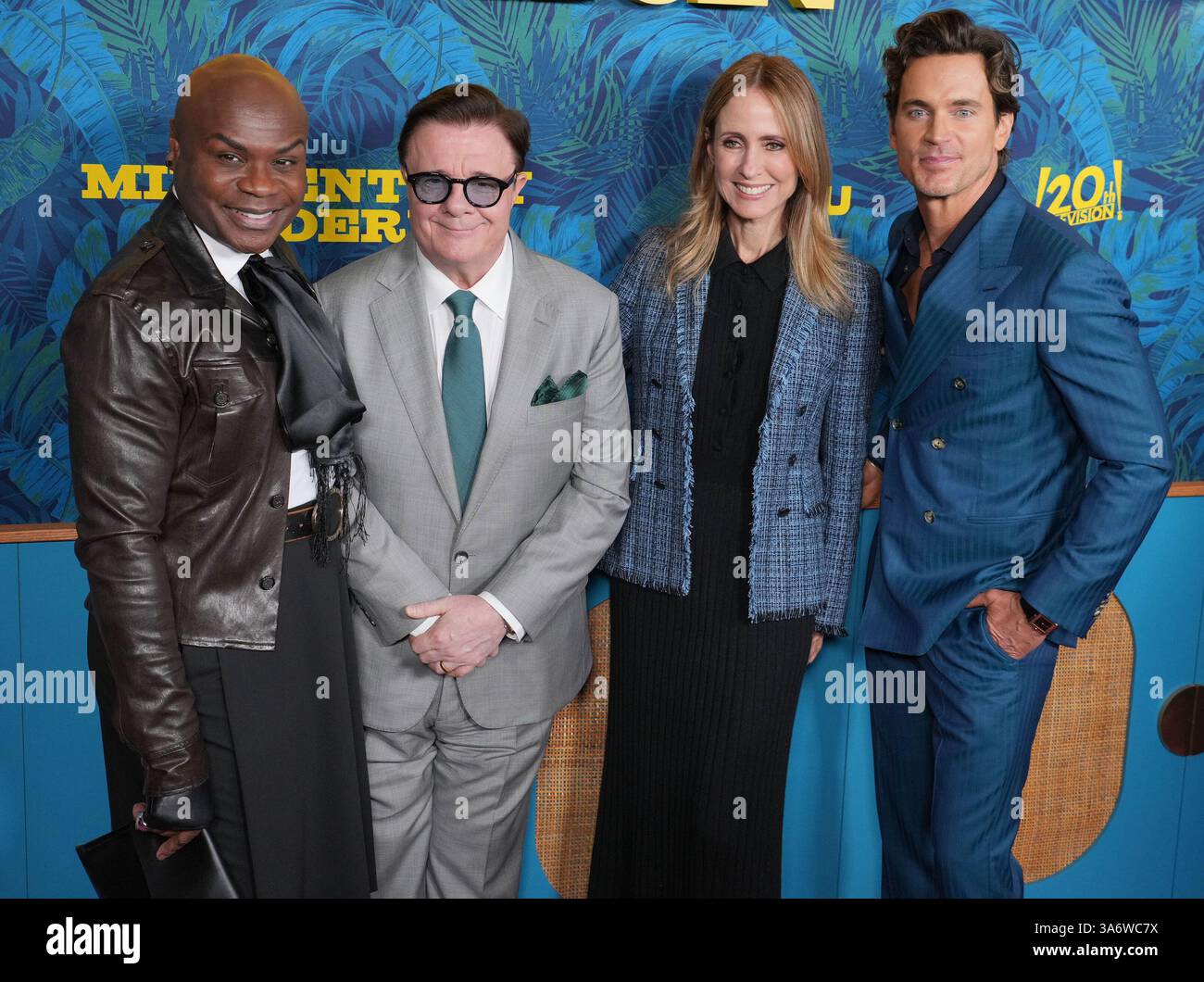 Los Angeles, USA. 25th Mar, 2025. (L-R) Nathan Lee Graham, Nathan Lane ...