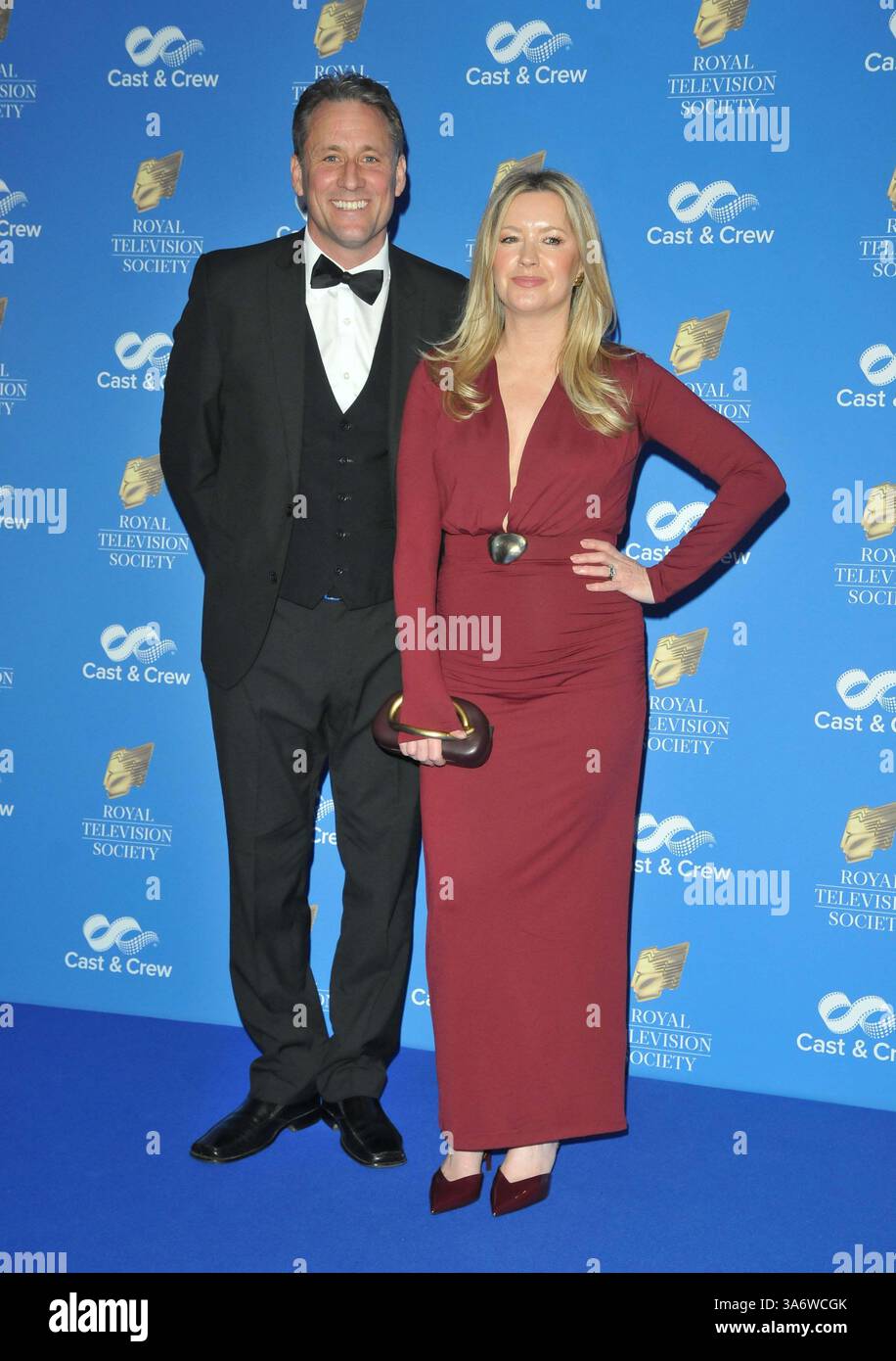 Nick Pickard and Alexandra Fletcher at the Royal Television Society ...