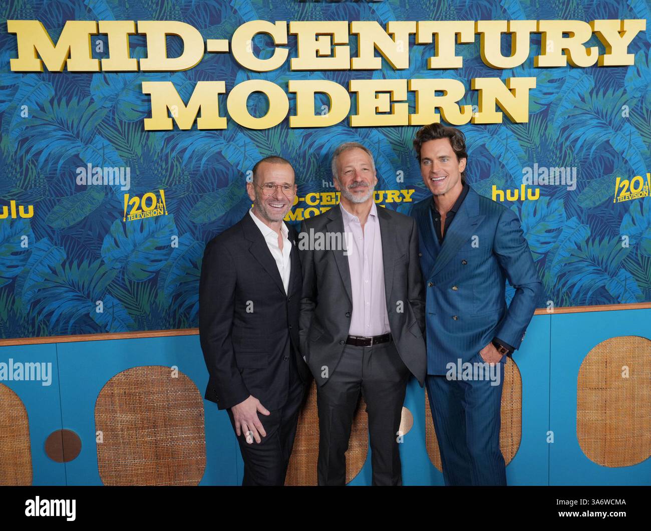 (L-R) Max Mutchnick, David Kohan and Matt Bomer at the Hulu's New ...