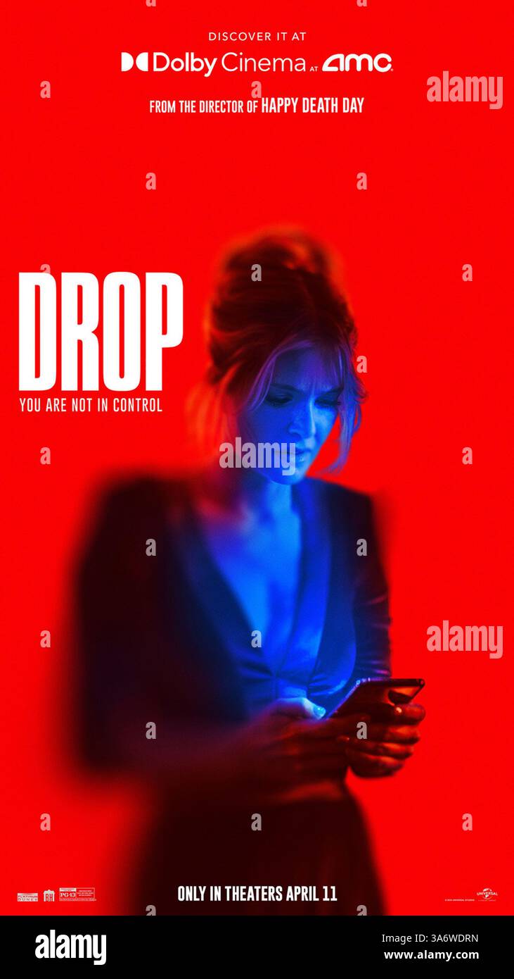 Drop (2025) POSTER ART *Filmstill - Editorial Use Only* see Special ...