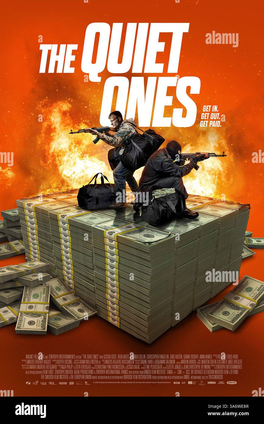 De lydløse (2024)The Quiet Ones (2024) POSTER ART *Filmstill ...