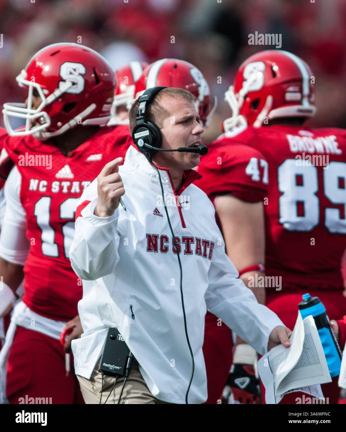 Dave doeren north carolina state hi-res stock photography and images ...