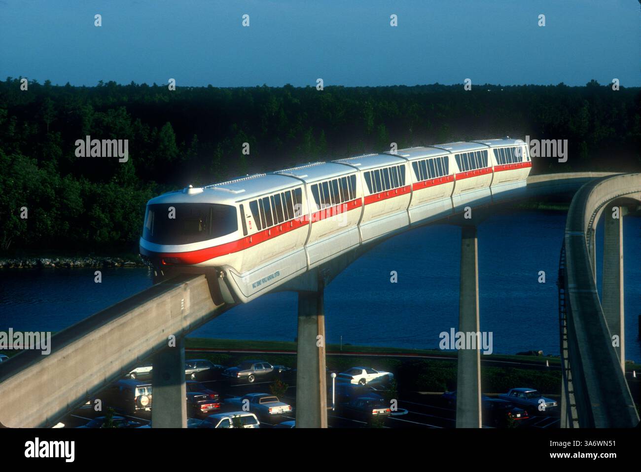 Orlando, Florida, U.S. - Date unknown - The Walt Disney World Monorail ...