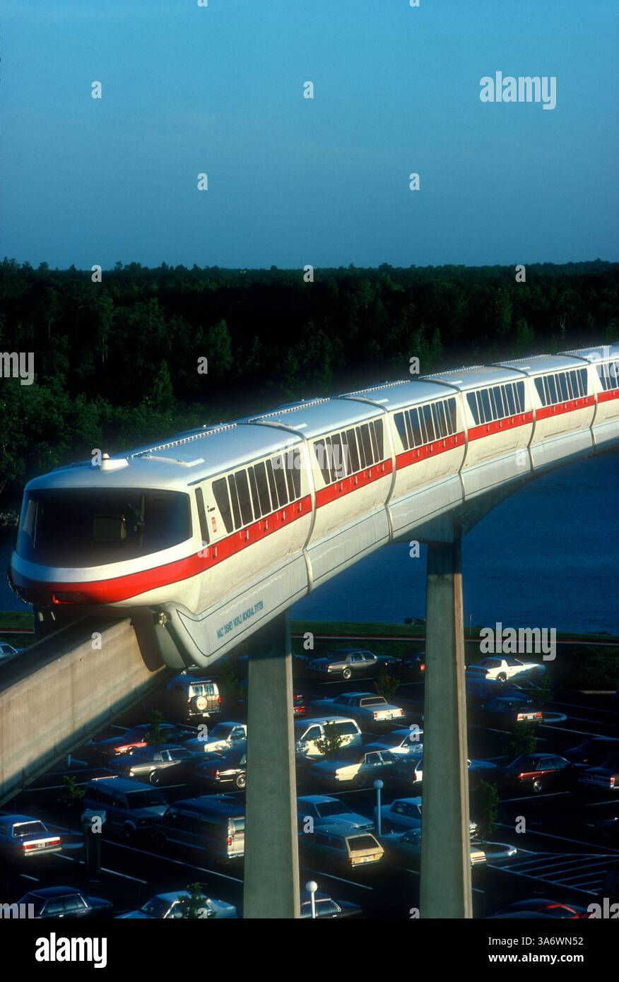 Orlando, Florida, U.S. - Date unknown - The Walt Disney World Monorail ...
