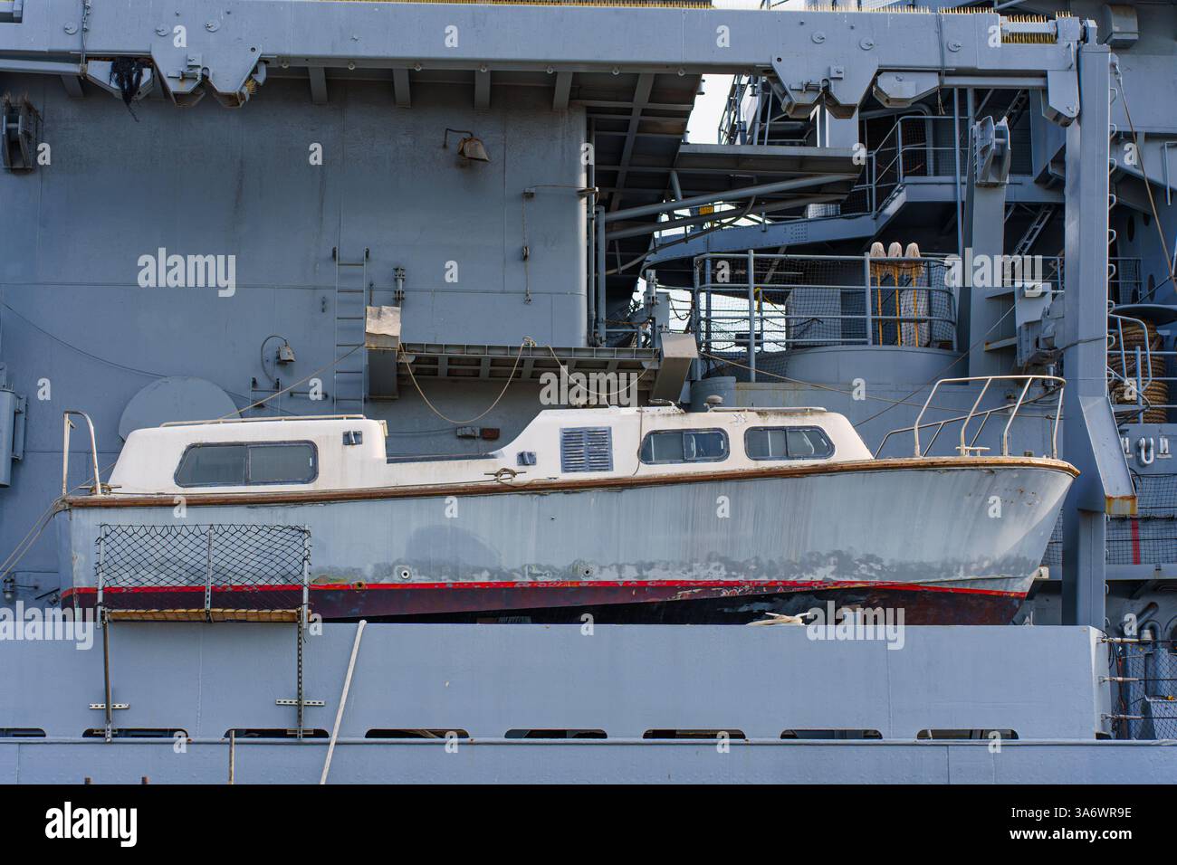 Los Angeles, California - December 25, 2024: Battleship USS Iowa BB-61 ...