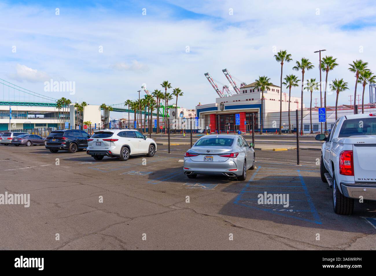 Los Angeles, California - December 25, 2024: Clear view of the World ...