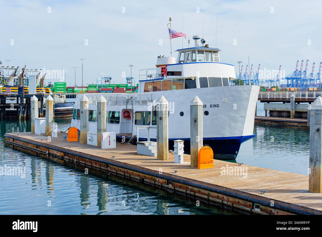 Los Angeles, California - December 25, 2024: Dining tour vessel named ...