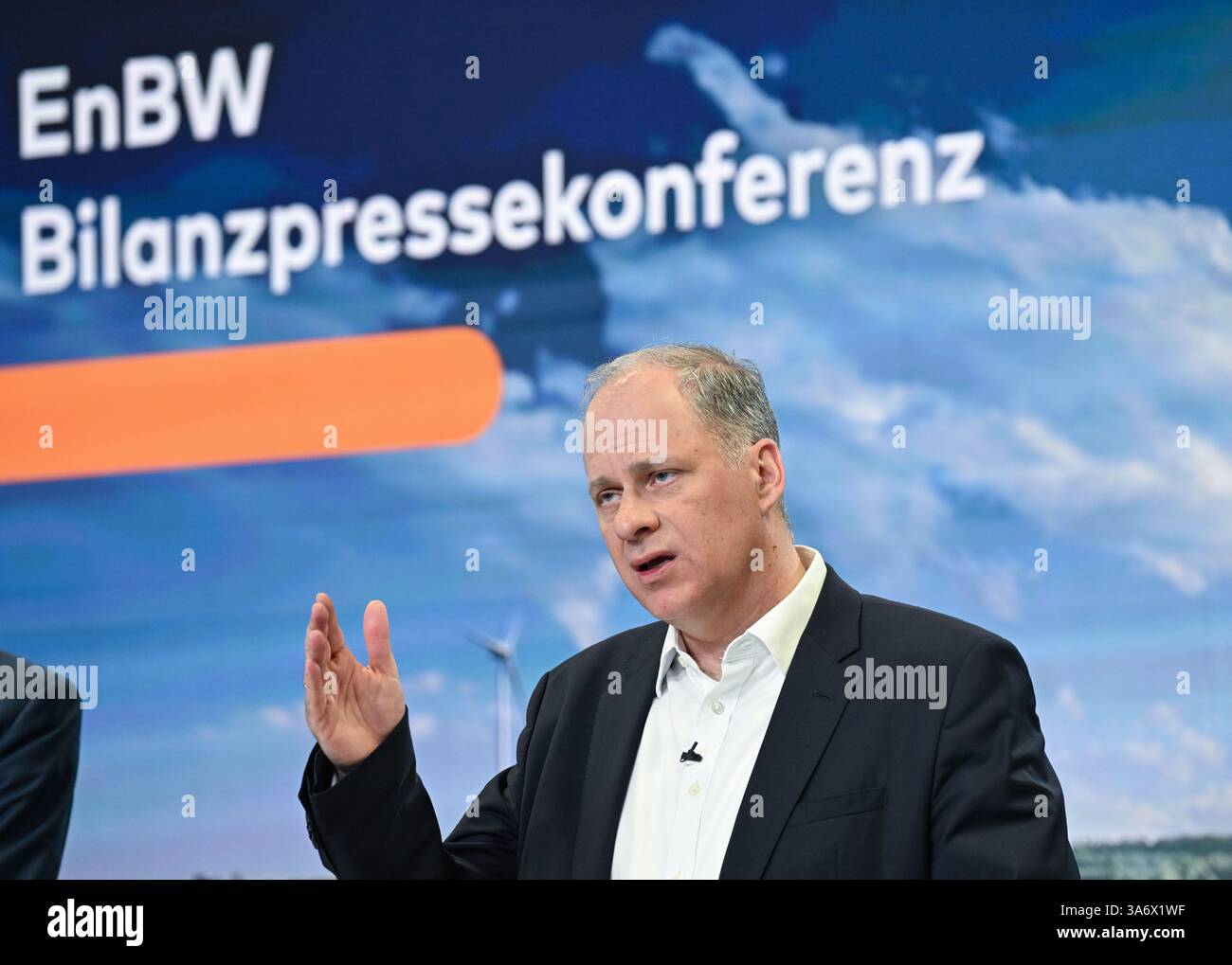 26 March 2025, Baden-Württemberg, Stuttgart: Georg Stamatelopoulos, CEO ...