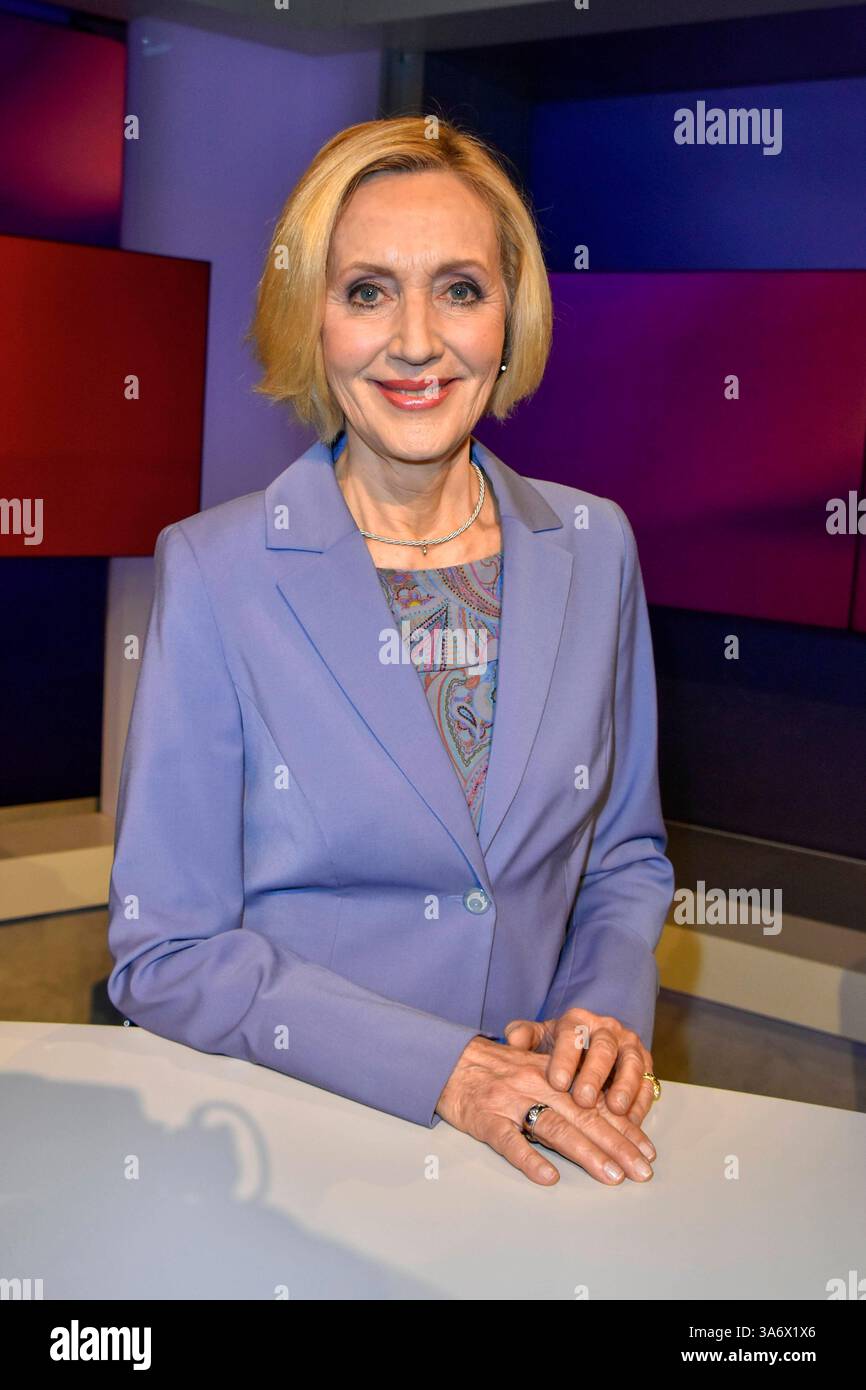 Petra Gerster deutsche Journalistin ehemalige Fernsehmoderatorin zu ...