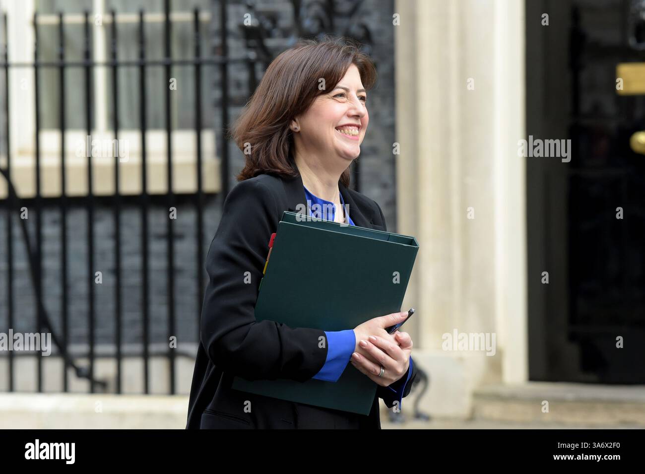 London, UK. 26th Mar, 2025. Lucy Powell Leader of the House of Commons ...