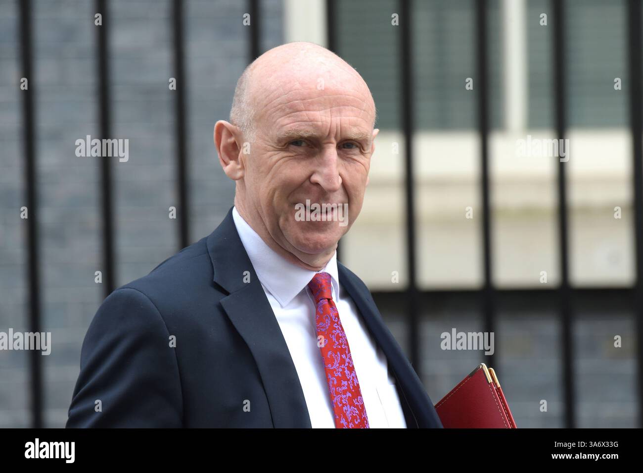 London, UK. 26th Mar, 2025. John Healey Defence Secretary arrives in ...