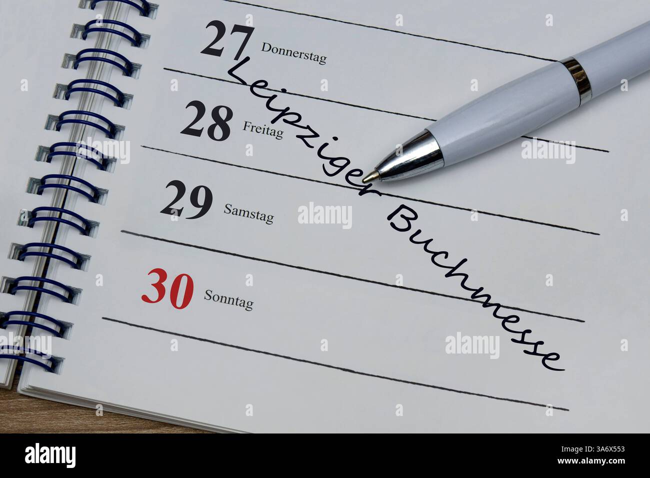 Kalender mit Leipziger Buchmesse Fotomontage: Kalender mit Leipziger ...