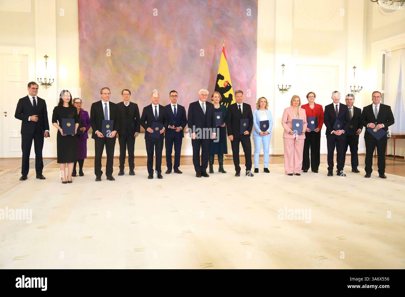 Wolfgang Schmidt, Annalena Baerbock, Svenja Schulze, Jörg Kukies, Karl ...