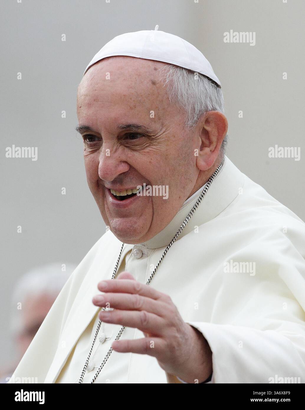 Oct 15, 2014 - Vatican City State (Holy See) - POPE FRANCIS during his ...