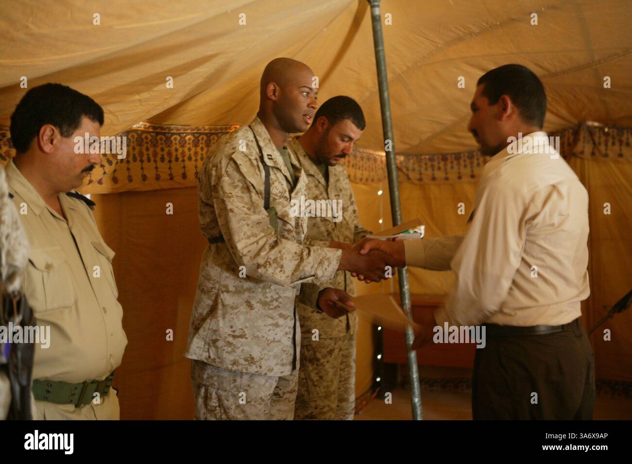 Jul 19, 2004; Camp Al Asad, Iraq; Capt. CARLOS T. JACKSON, 31, from ...