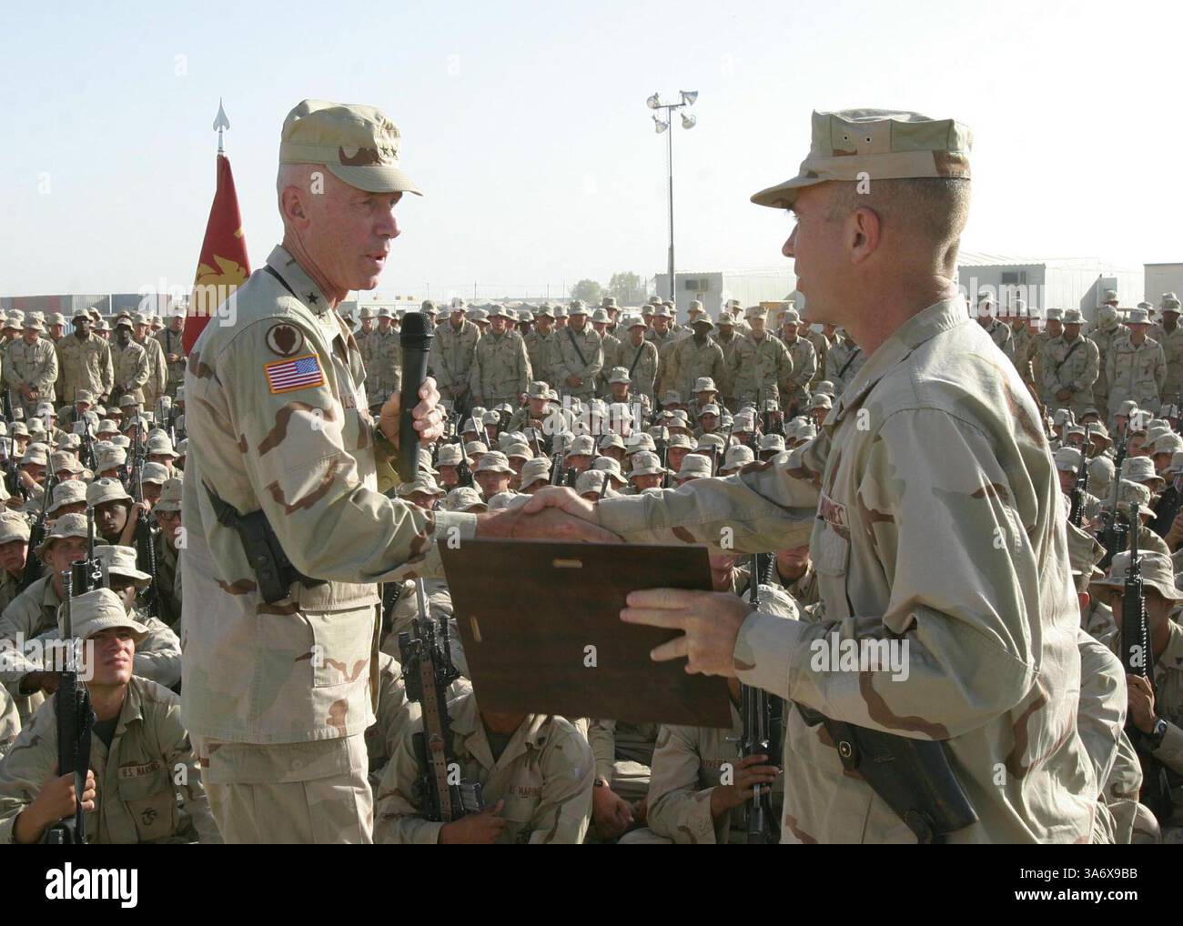 Jul 23, 2004; Kandahar Air Field, Afghanistan; Army Maj. Gen. ERIC ...
