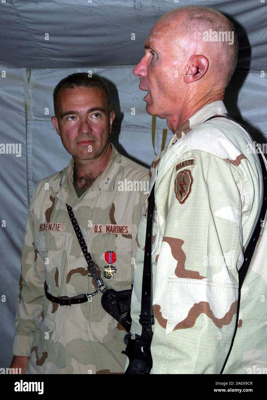 Jul 23, 2004; Kandahar Air Field, Afghanistan; Col. KENNETH F. MCKENZIE ...