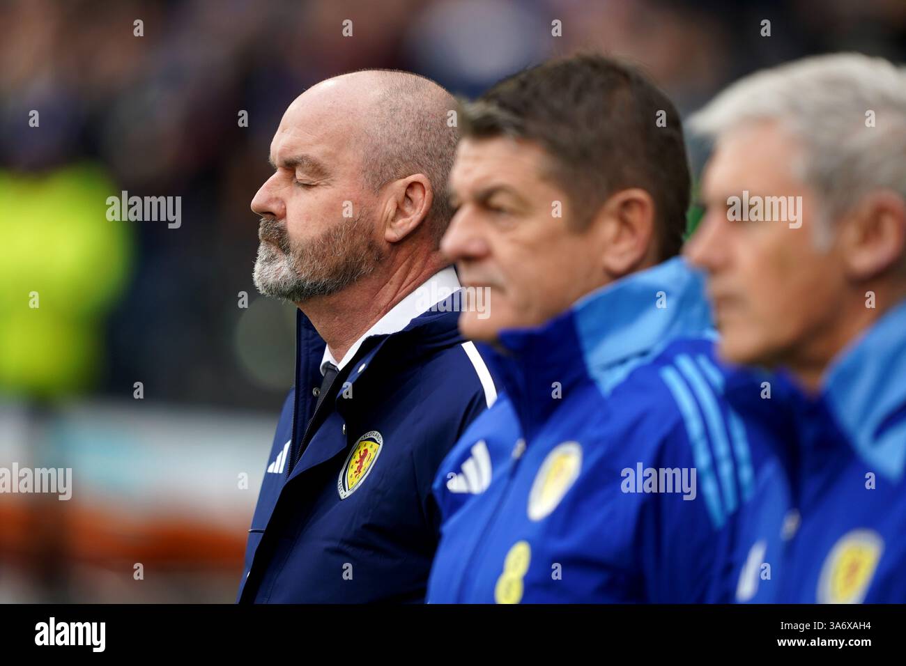 Scotland manager Steve Clarke ahead of the UEFA Nations League play ...