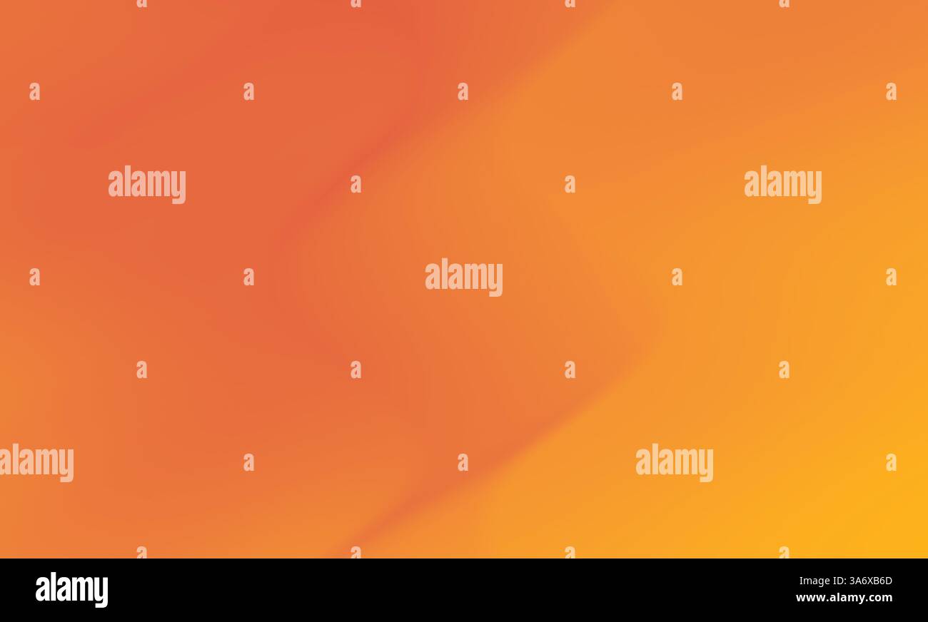 Blurred gradient in warm colors with smooth transition of orange and ...