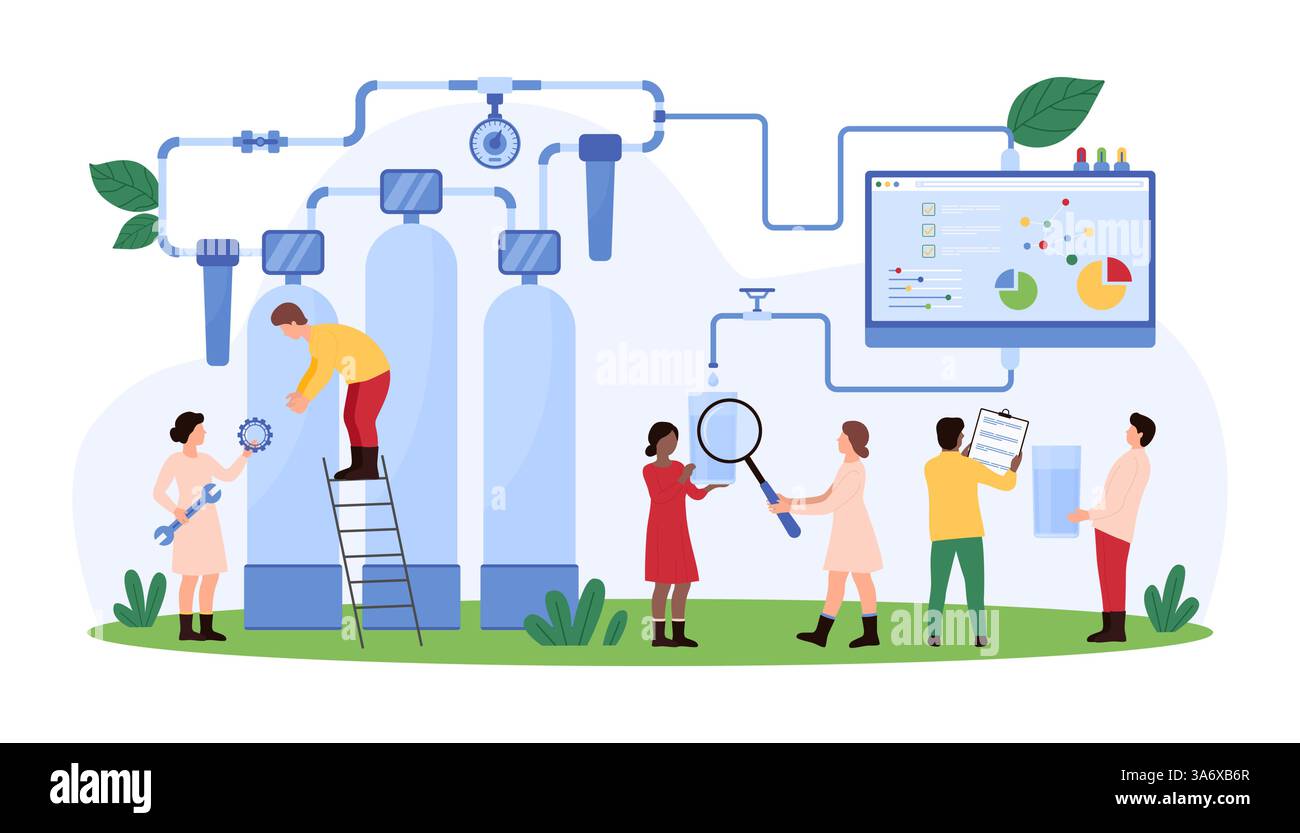Analysis of water purification quality, filtration with nanotechnology ...