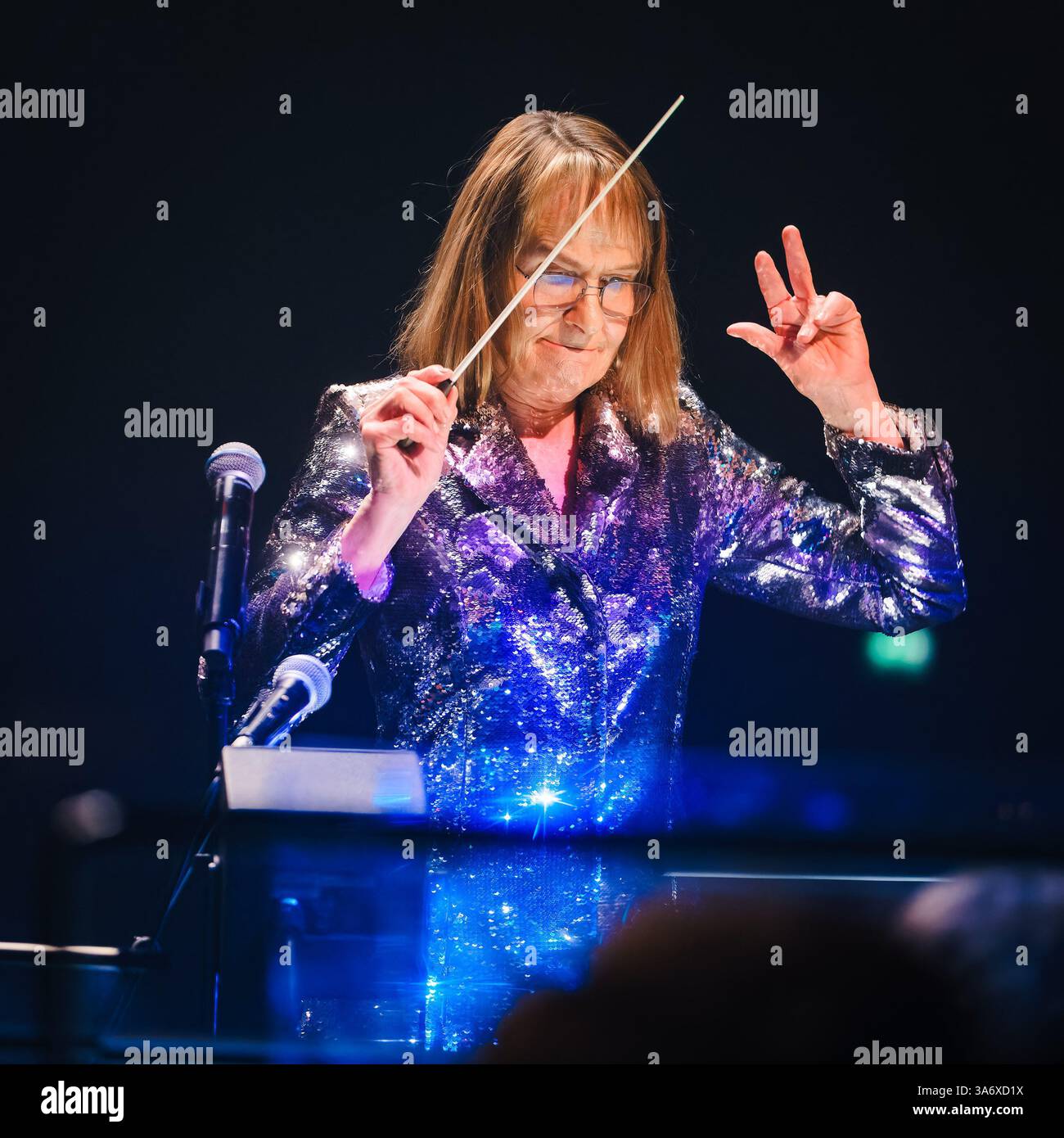 London, UK. 25th Mar, 2025. Conductor Anne Dudley photographed ...
