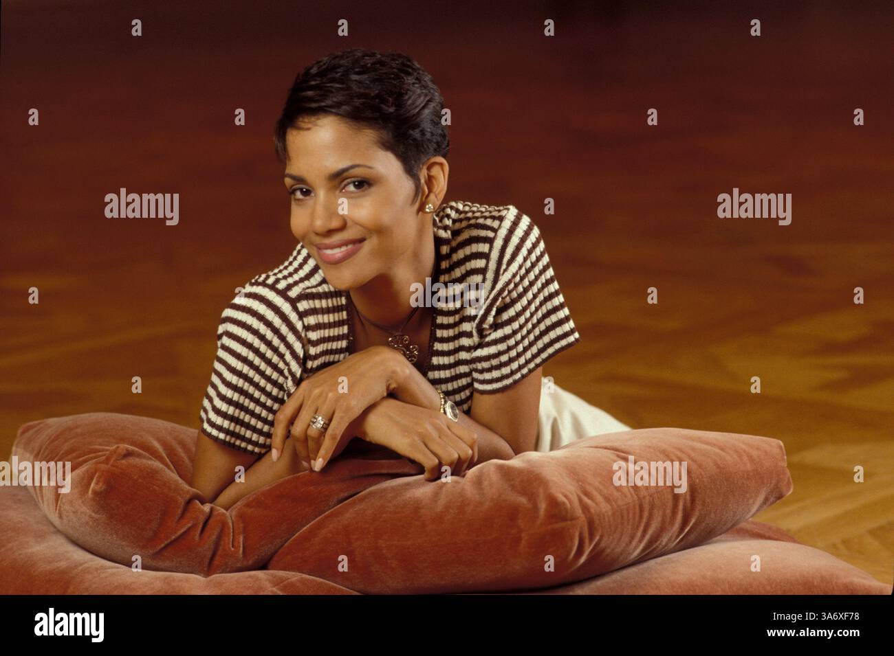 Jun 05, 1993; Los Angeles, CA, USA; Actress HALLE BARRY photographed at ...