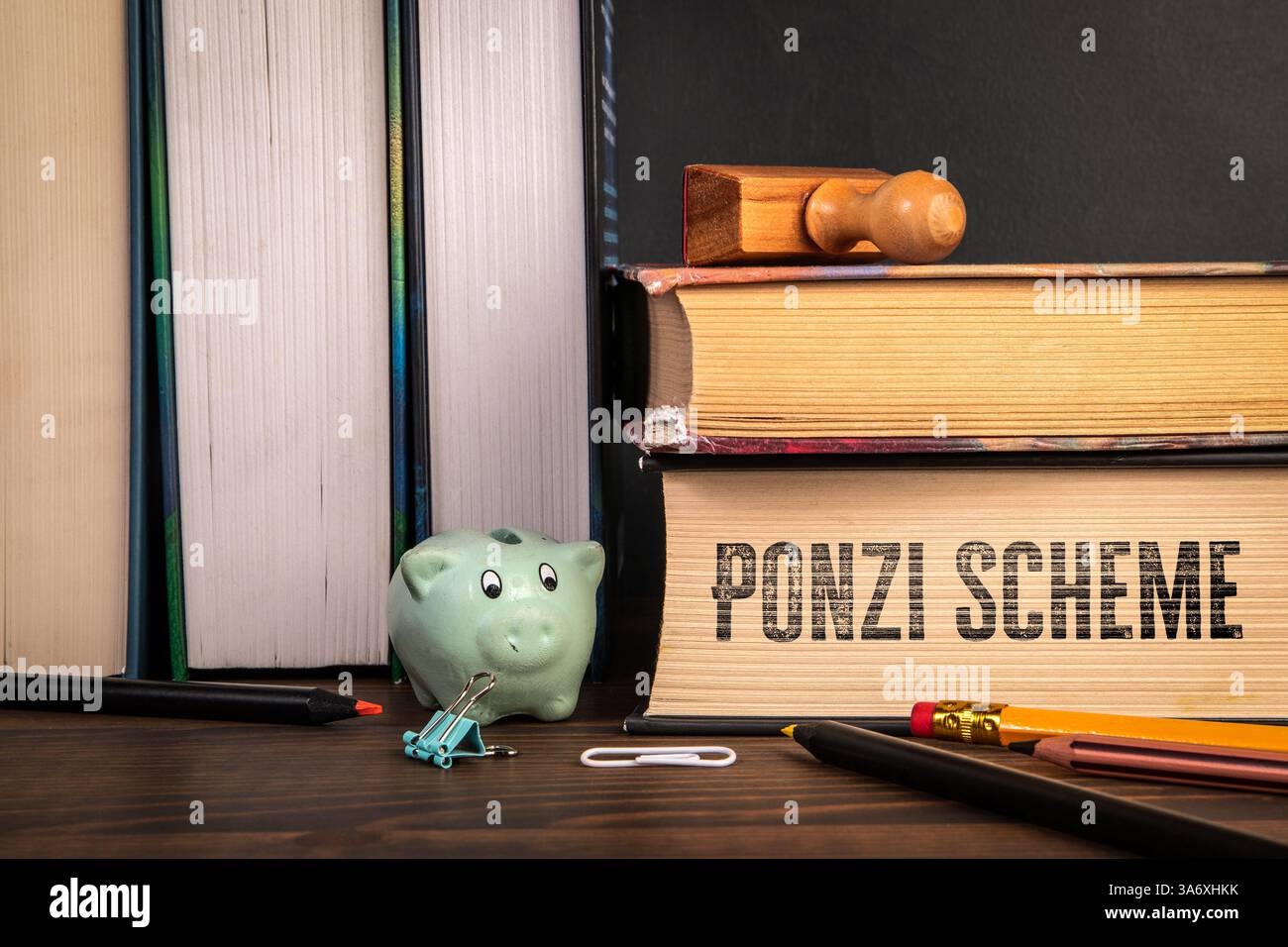 Ponzi scheme words hi-res stock photography and images - Alamy