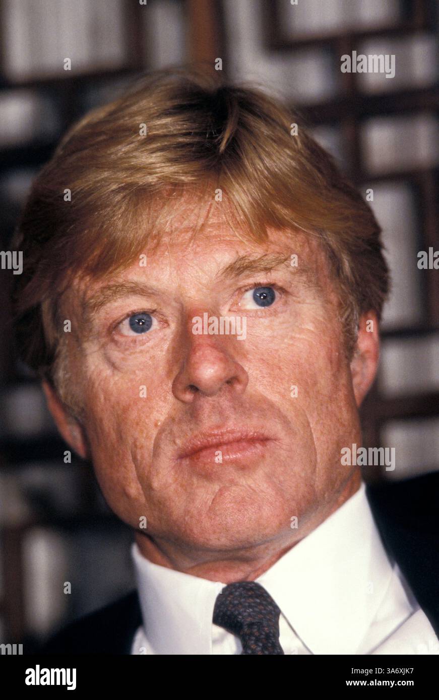 May 09, 1986; Washington, DC, USA; Actor ROBERT REDFORD, founder of the ...
