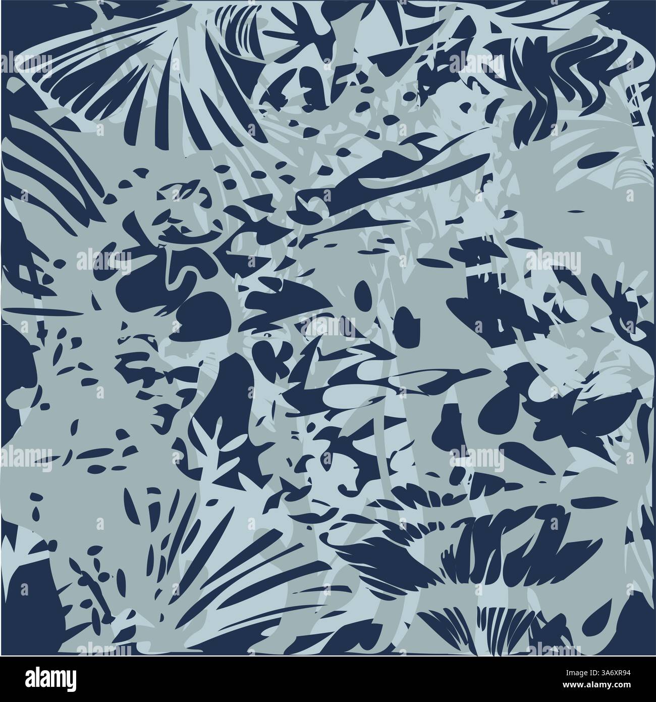 Vector Illustration of Abstract Foliage Pattern Texture Effects ...