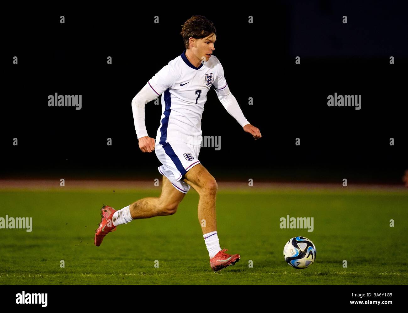 England's Tyler Dibling during the UEFA European Under-19 Championship ...