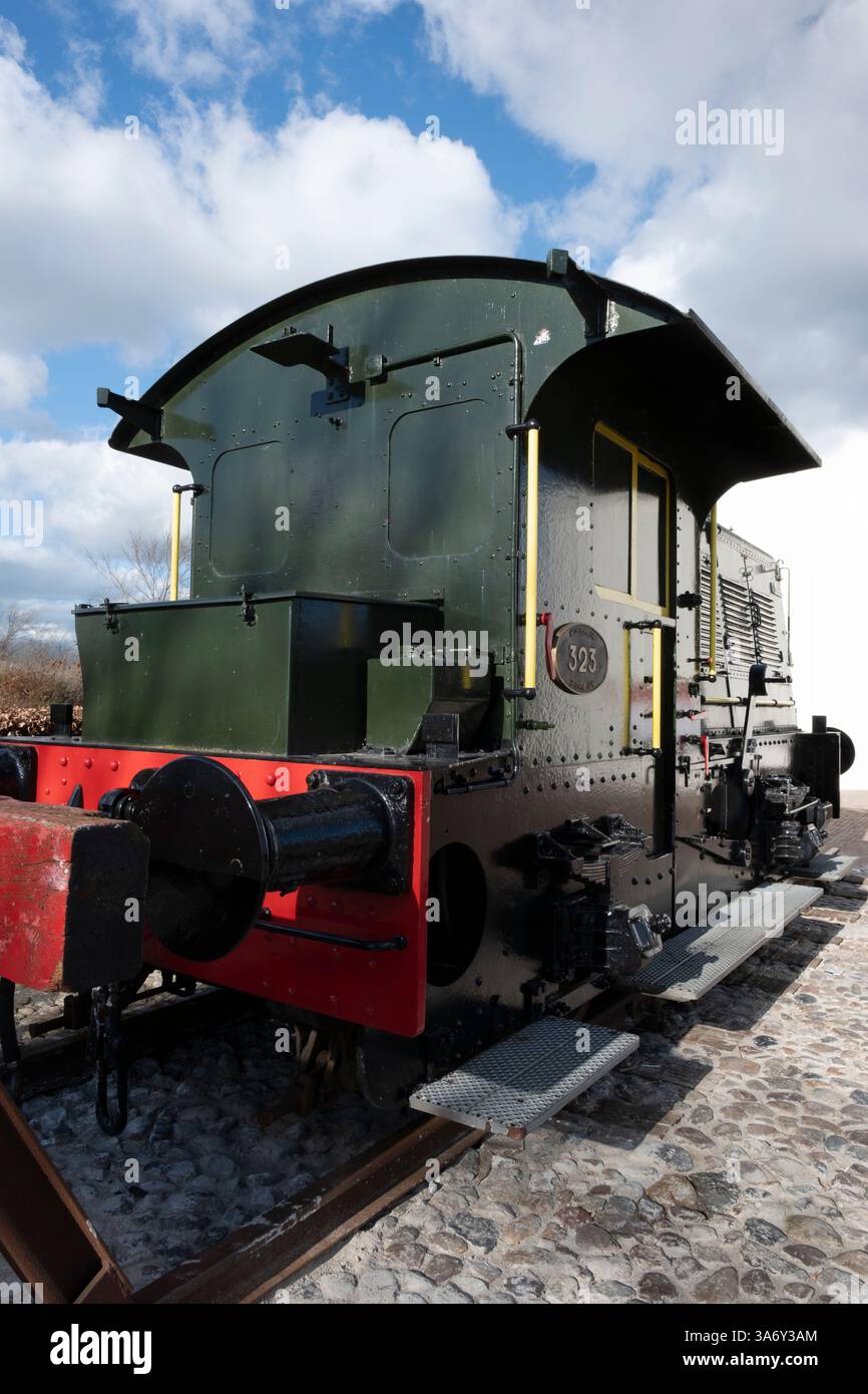 Historic locomotive SIK 323 of the Dutch Railways (Nederlandse ...