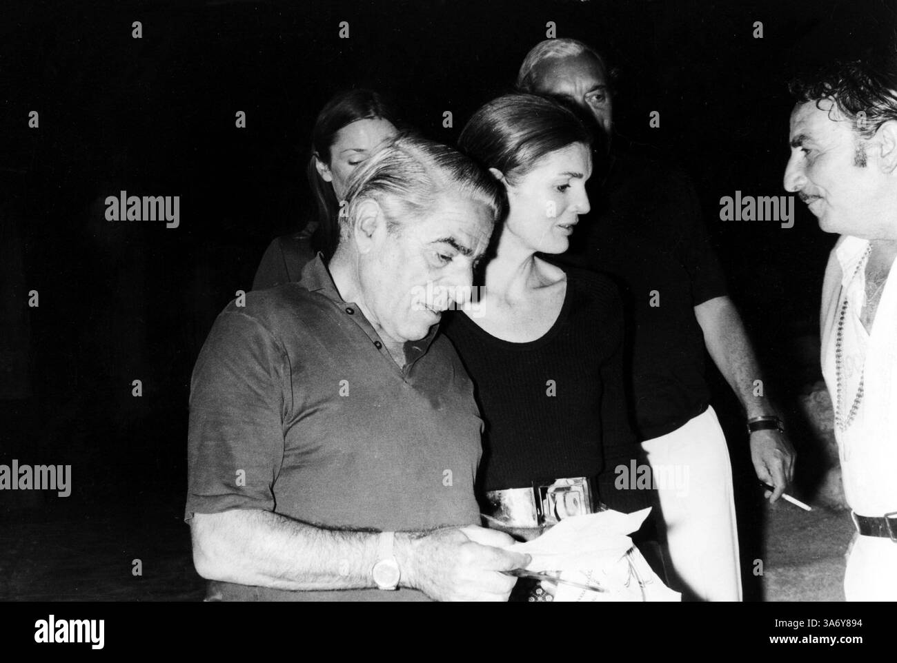 Jan 1 2011 Aristotle Onassis And Jacqueline Kennedy Onassis©smp 7416