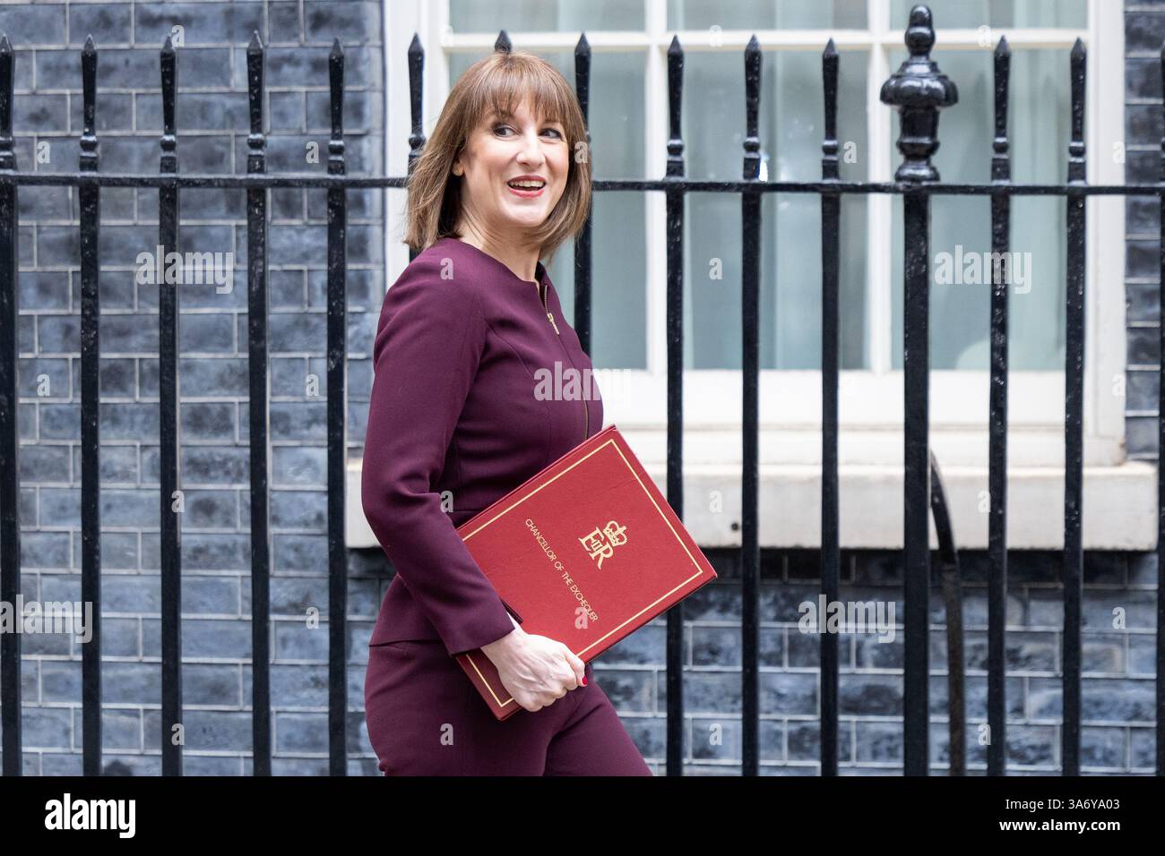 London, UK. 26th Mar, 2025. Rachel Reeves, Chancellor of the Exchequer ...