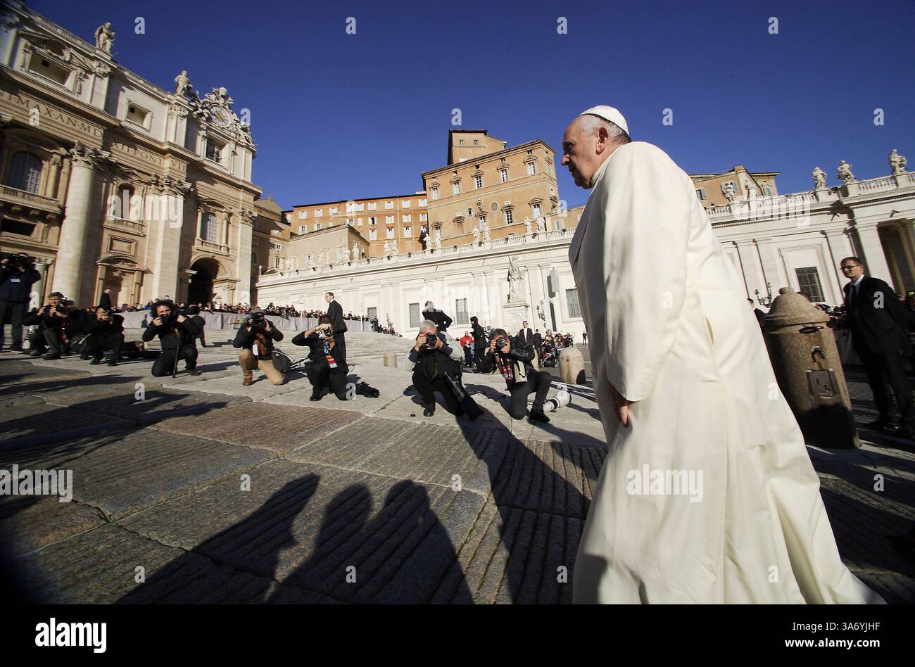 Dec 10, 2014 - Vatican City State (Holy See) - POPE FRANCIS during the ...