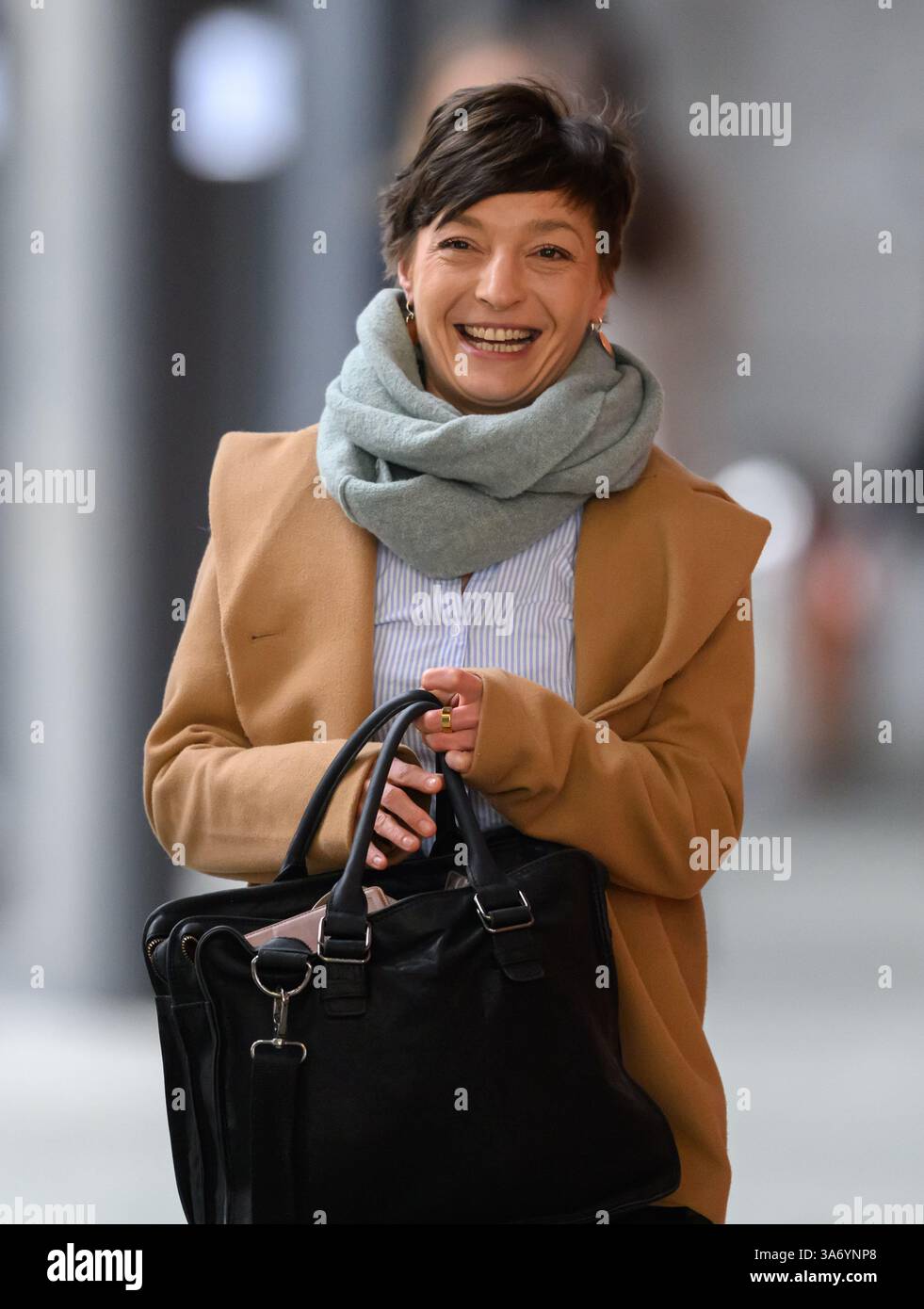 Dresden, Germany. 26th Mar, 2025. Doreen Voigt (BSW), Member of the ...