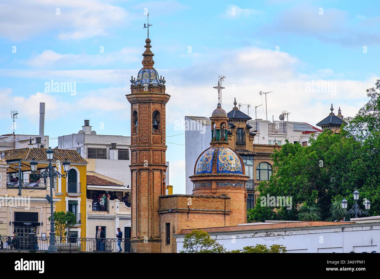 Thin domed tower of the Capilla del Carmen building Stock Photo - Alamy