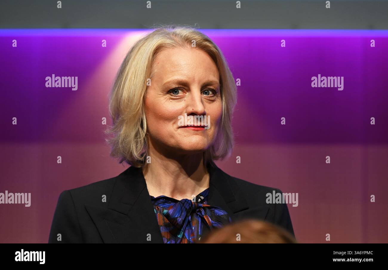 Leipzig, Germany. 26th Mar, 2025. Astrid Böhmisch, Director of the ...