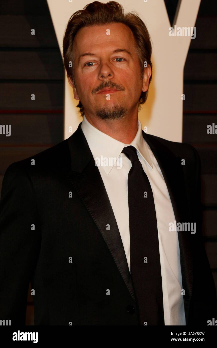 Actor David Spade attends the Vanity Fair Oscar Party at Wallis ...