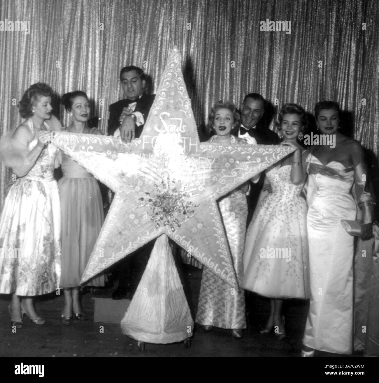 Feb. 7, 2000 - SANDS HOTEL 4TH ANNIVERSARY/LUCILLE BALL, LORETTA YOUNG ...