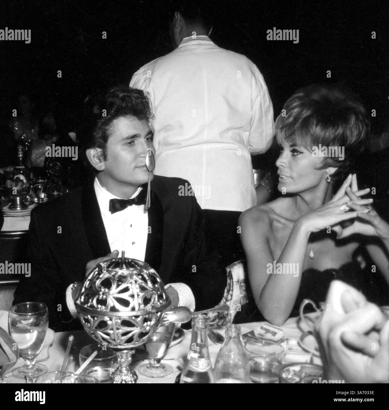 Michael landon and wife Black and White Stock Photos & Images - Alamy