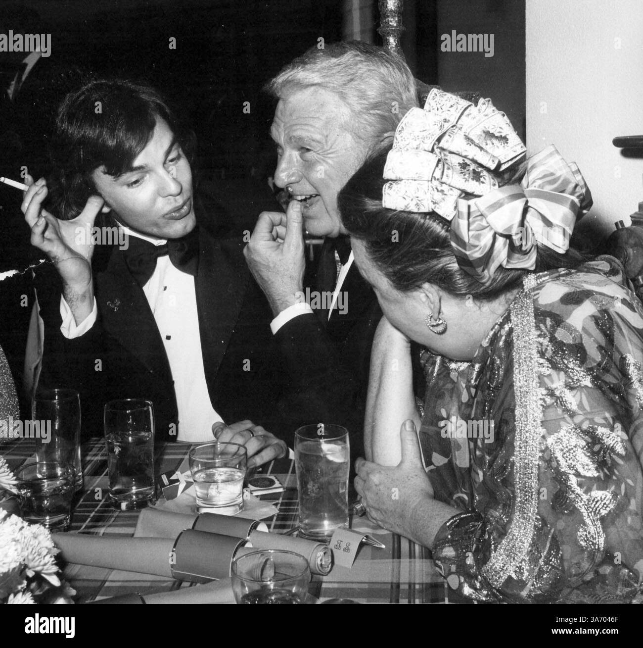 EDDIE ALBERT with wife MARGO and son EDWARD 1987 (Credit Image: © Nate ...
