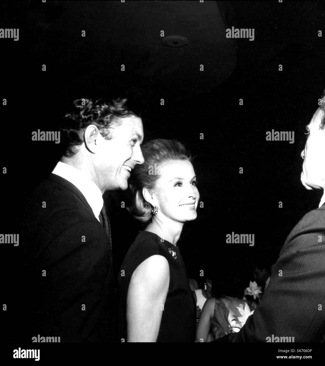 Jan. 1, 2011 - CLIFF ROBERTSON AND DINA MERRILL.#C869-3A.©NATE CUTLER ...