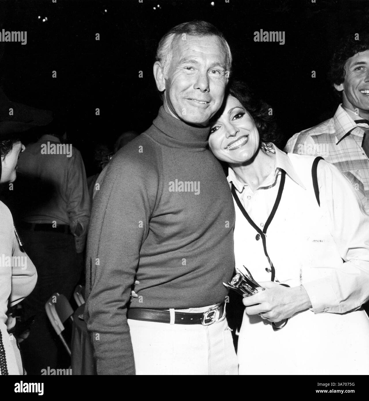 Jan. 1, 2011 - JOHNNY CARSON AND WIFE JOANNA.1977.1970S.©NATE CUTLER ...